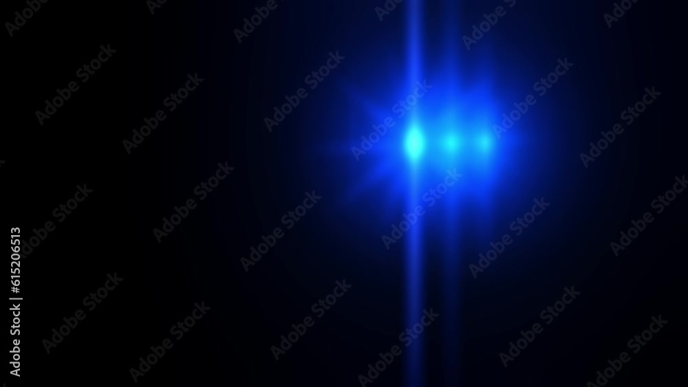 Police car, fire truck, ambulance flashing blue and red lights ...