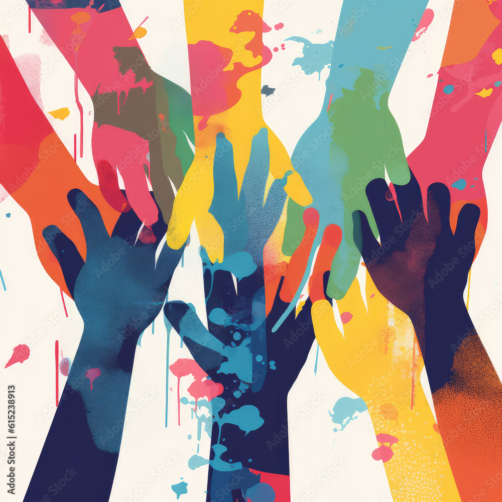 abstract Celebrating diversity and inclusivity in teamworks at the ...