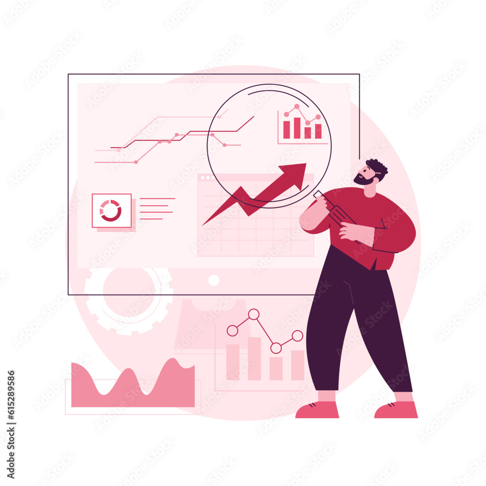 Business analysis abstract concept vector illustration. Identify ...