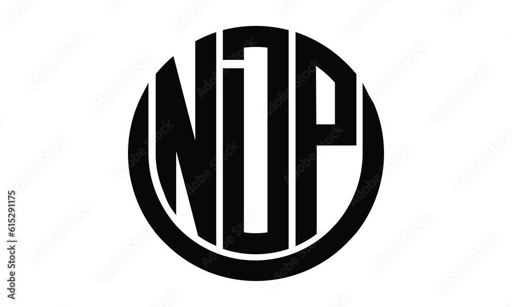 NDP shield with round shape logo design vector template | monogram logo ...