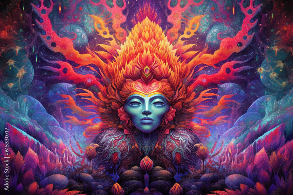 The ayahuasca psychedelic experience representation, a transformative ...