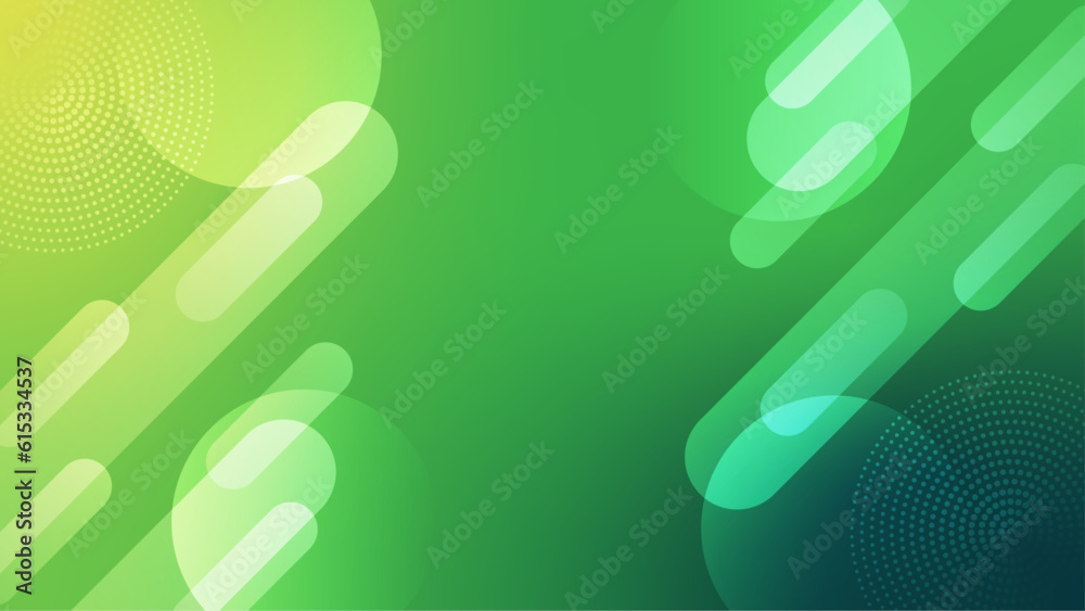 Green abstract background. Vector illustration Stock Vector | Adobe Stock