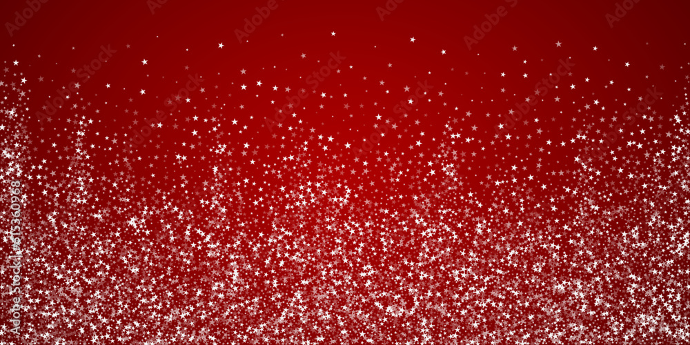 Snowfall overlay christmas background. Subtle flying snow flakes and ...