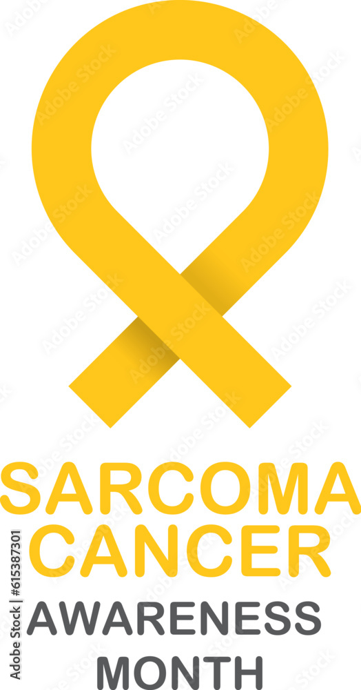 Sarcoma cancer awareness month concept horizontal banner design ...