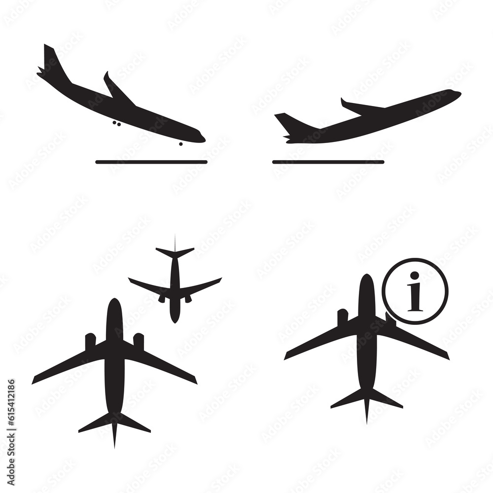 Symbol vector of airport board airline sign, Airport sign departure ...