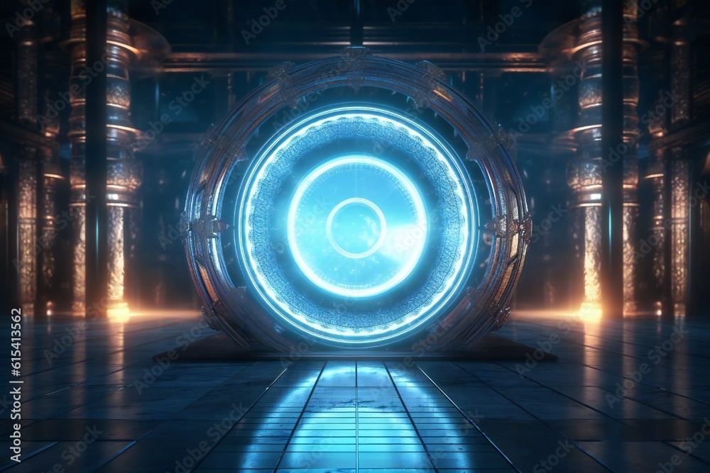 Illusion, beautiful, stunning, breathtaking background with mirrors ...