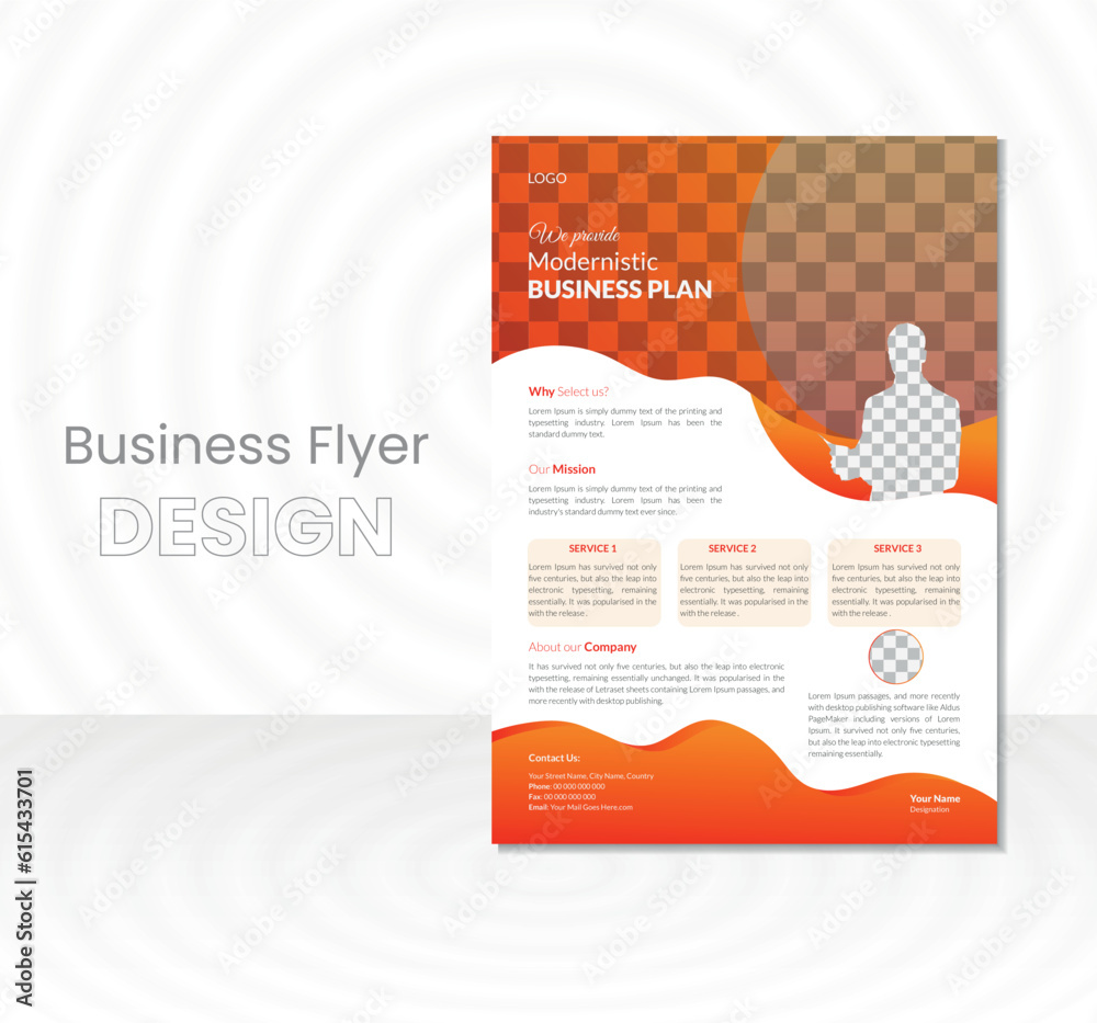 creative poster flyer template brochure cover design layout, unique ...