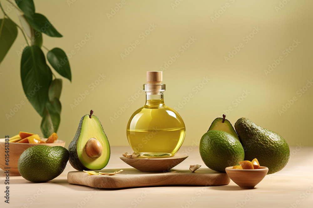 Showcasing the natural beauty and deliciousness of avocado fruit ...