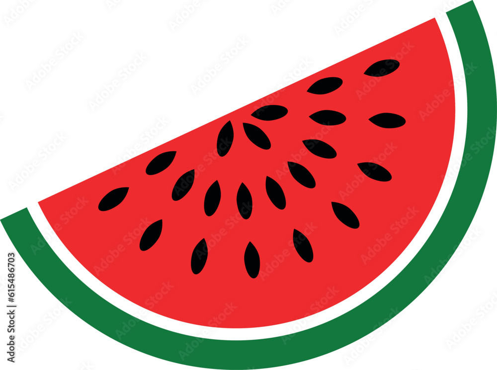 Watermelon SVG Cut File for Cricut and Silhouette, EPS Vector, PNG ...
