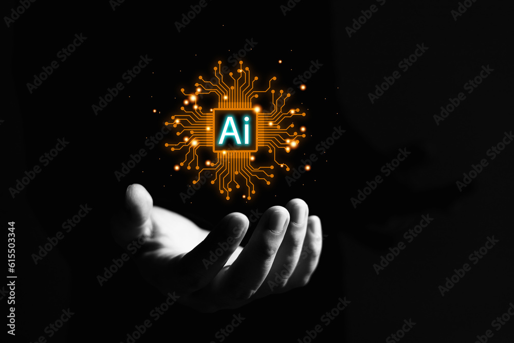 Artificial intelligence concept, brain, nervous system, business ... Artificial intelligence concept, brain, nervous system, business ...