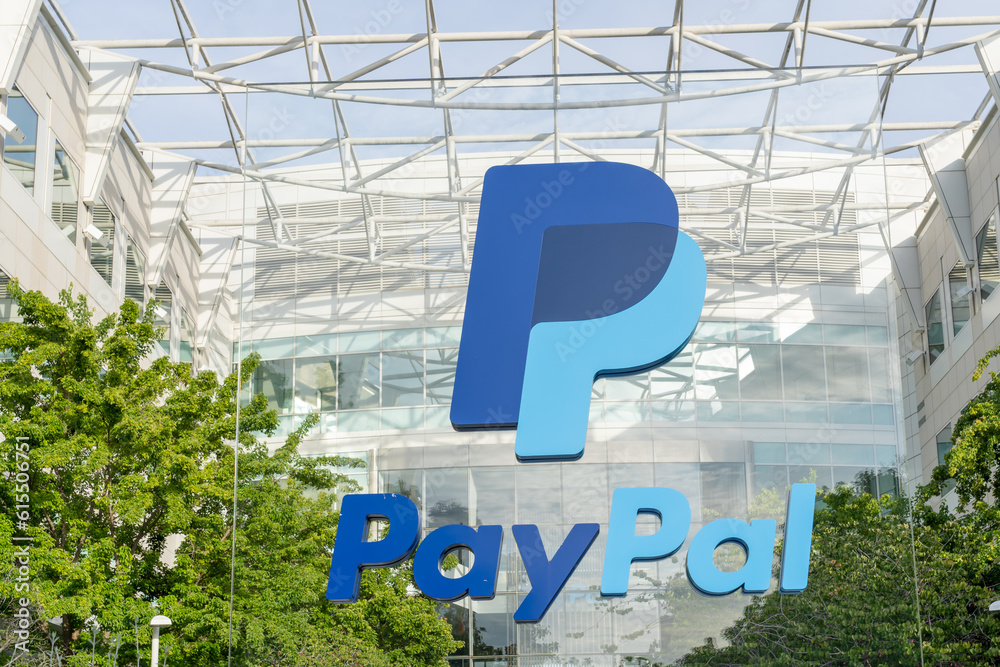 PayPal headquarters in San Jose, California, USA - June 11, 2023 ...