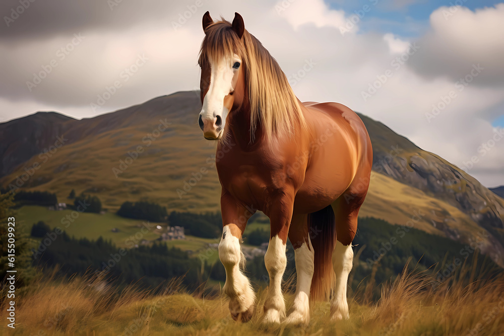 Welsh Cob - Wales - A versatile breed used for riding, driving, and ...