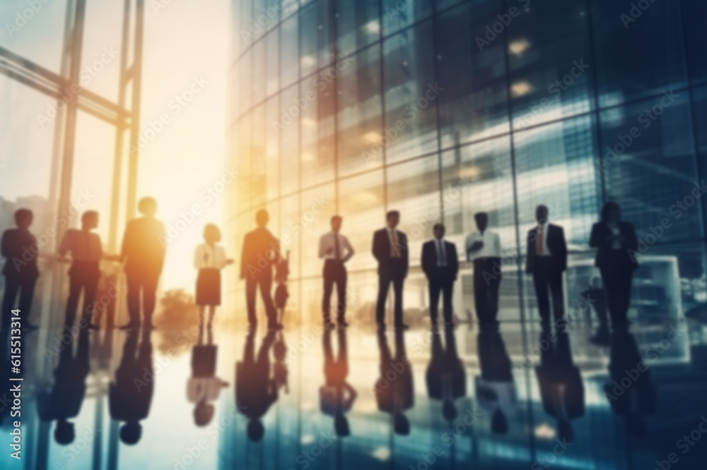 Synergy Unveiled Triumph of Partnership in a City Office Setting ...