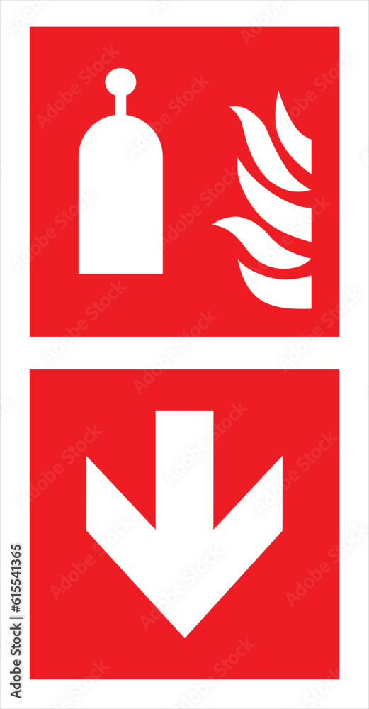 Safety warning signs fire equipment fire action signs with text Remote ...