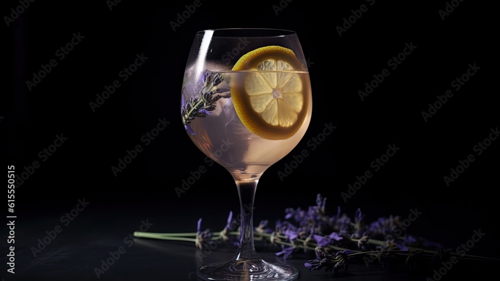 Lavender Lemon Spritz: A citrusy spritz made with lavender syrup, lemon ...
