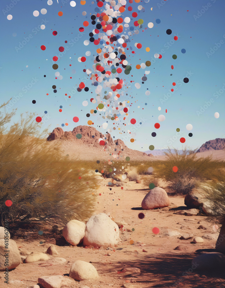 Generative AI illustration depicts the power of stillness and mental ...
