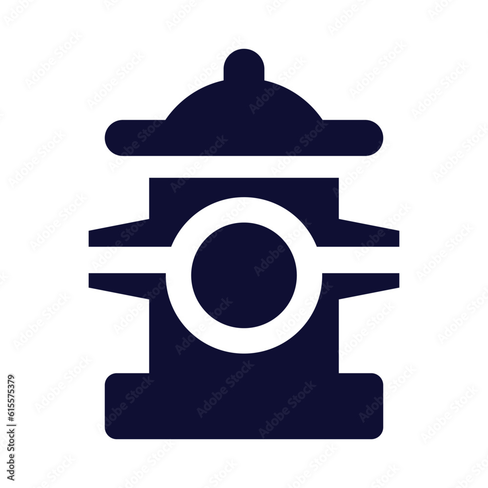 Hydrant, Utility, safety, fire, emergency, water, fire hydrant icon ...