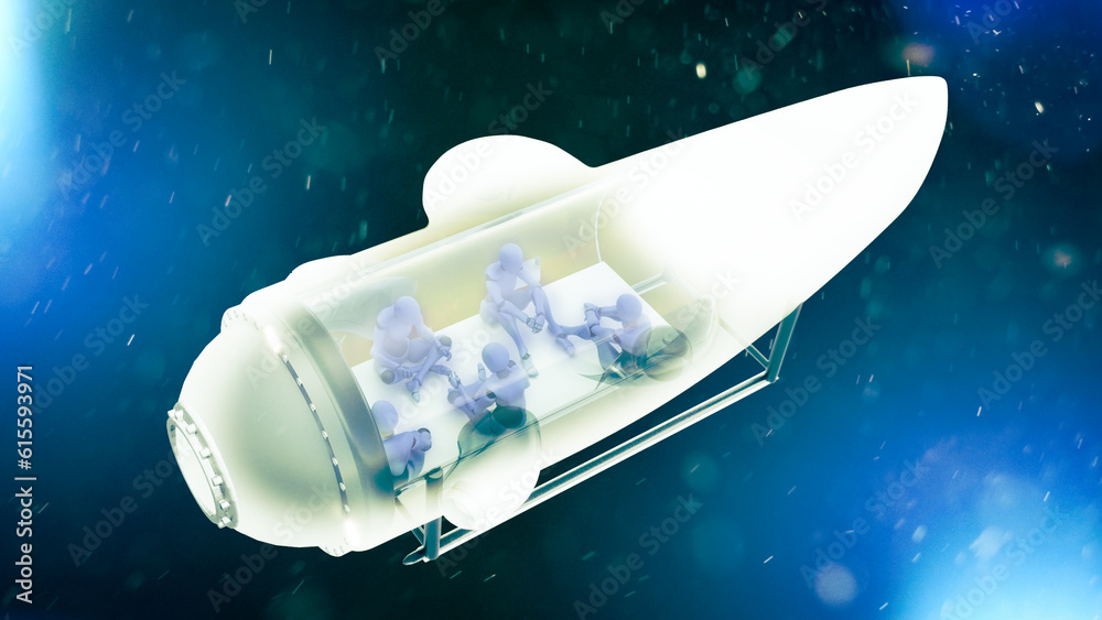 Poster A tourist submarine has gone missing in the North Atlantic ...