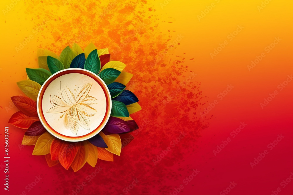 Happy Onam. Holiday for South India festival. for greeting card, banner ...