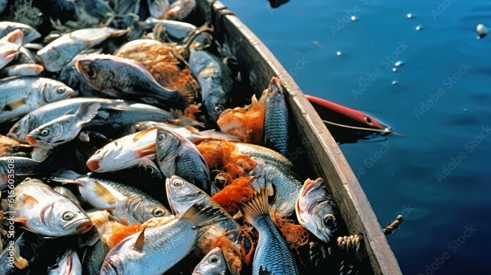 Dead catches on a fishing ship. Negative impact of Ocean acidosis on ...