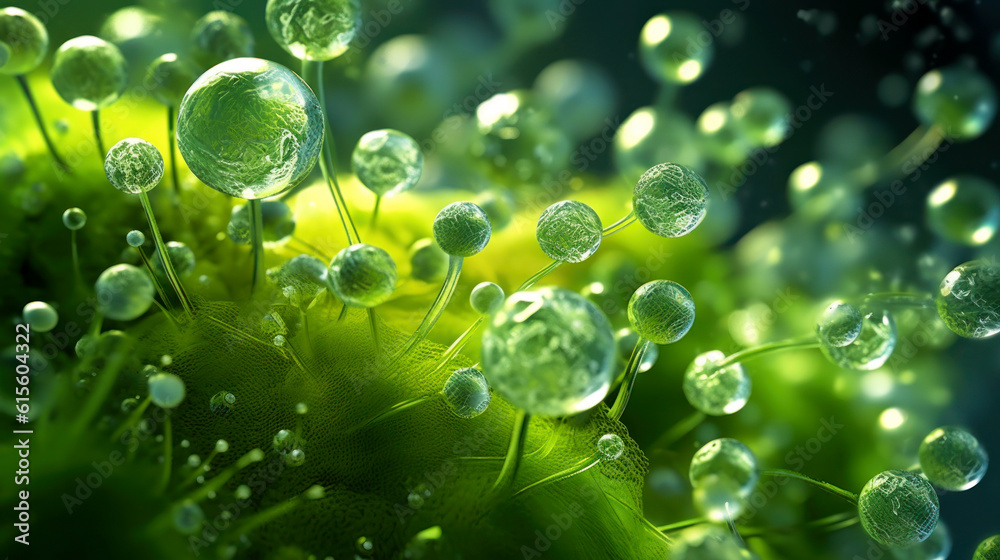 Single-celled organisms, such as phytoplankton, that lose their ability ...