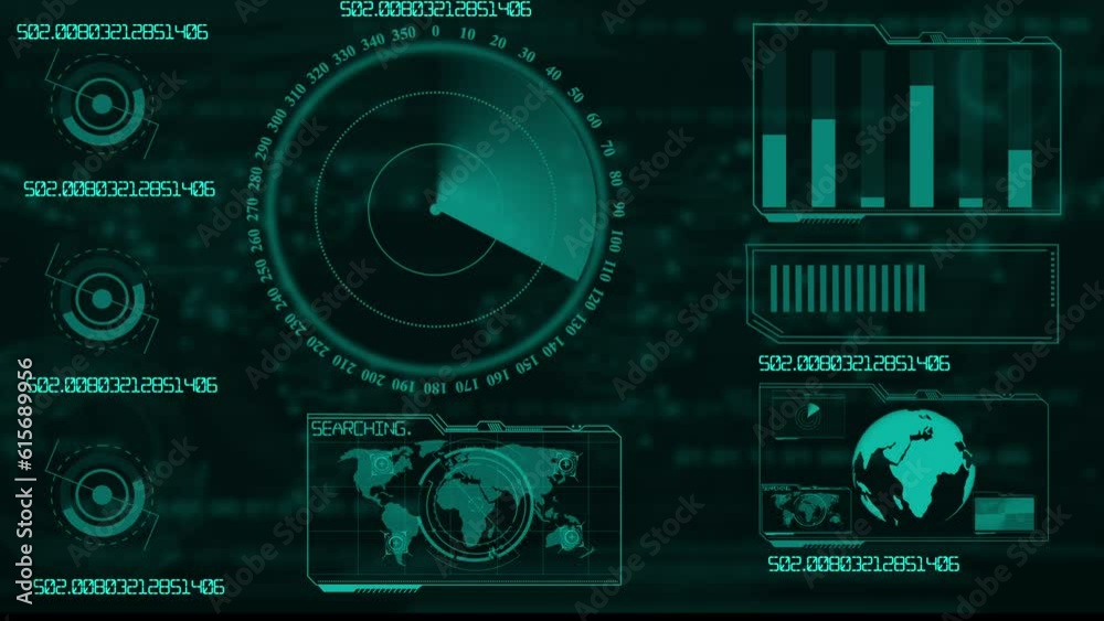 HUD The world digital data cyber technology background. Futuristic user ... HUD The world digital data cyber technology background. Futuristic user ...