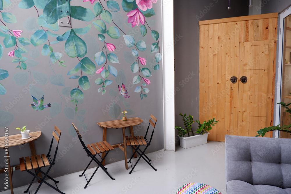 Clean Slate coffee shop interior. Located at Gading Serpong, Tangerang ...