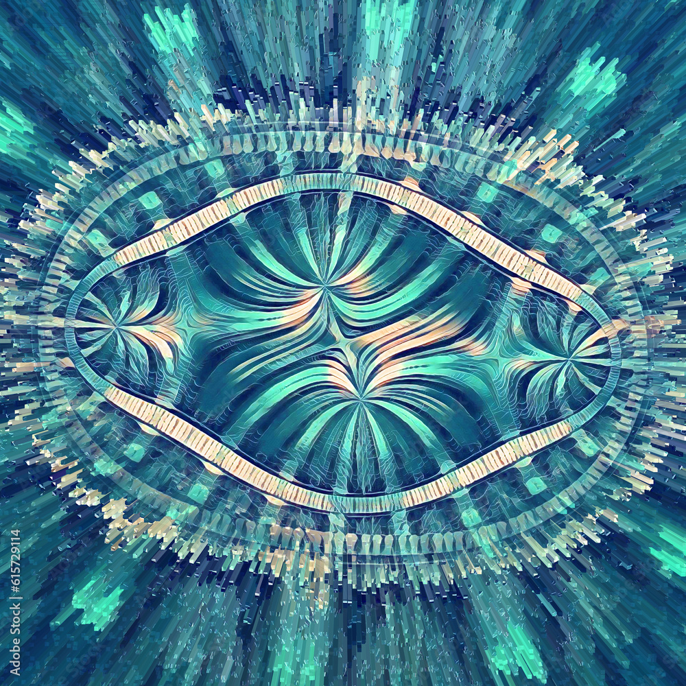 Egyptian cartouche oval ellipse shape pattern and design in blue ...