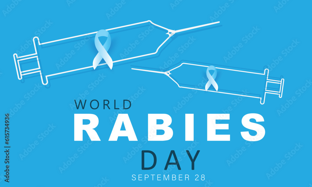World Rabies day. background, banner, card, poster, template. Vector ...