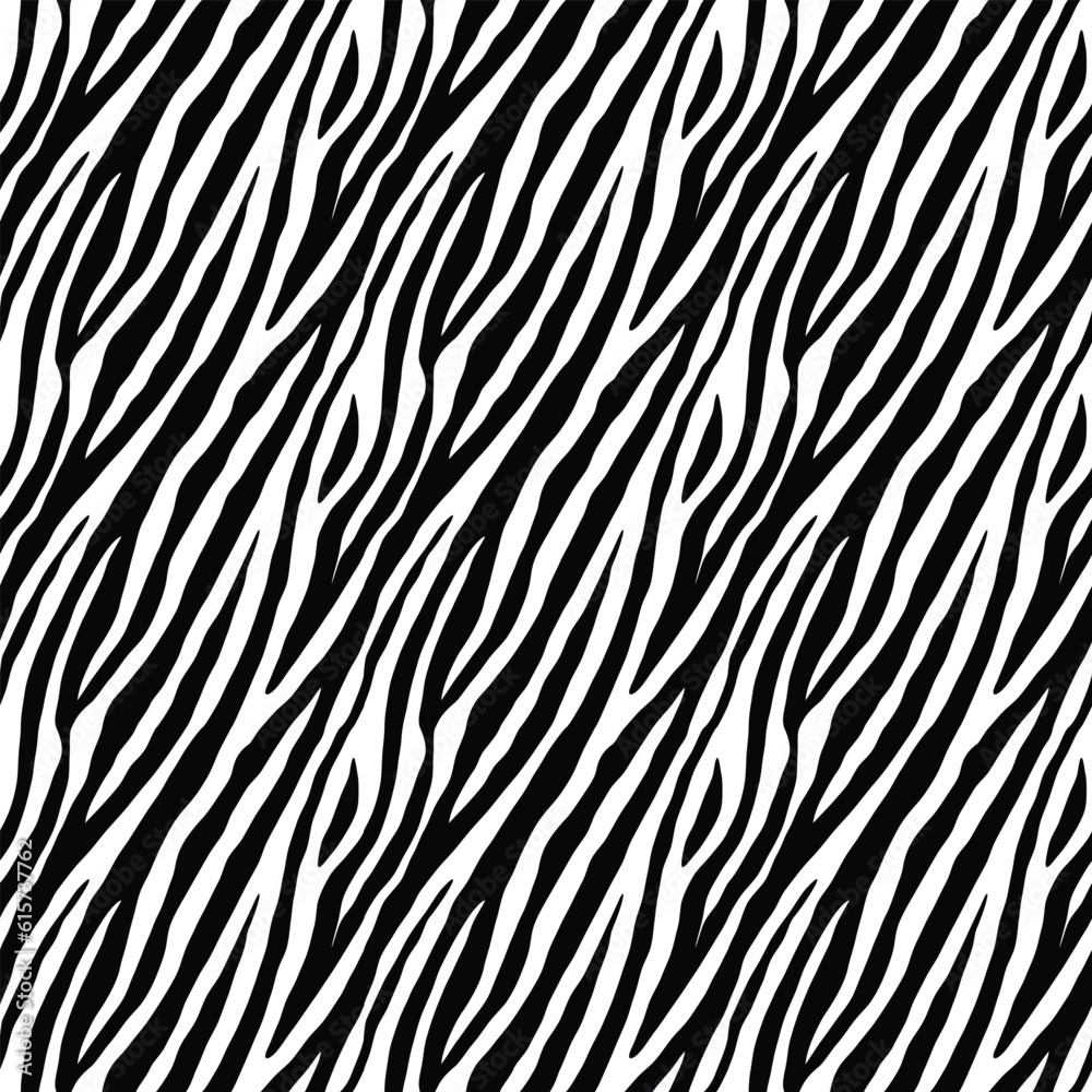 vector zebra animal print pattern Stock Vector | Adobe Stock