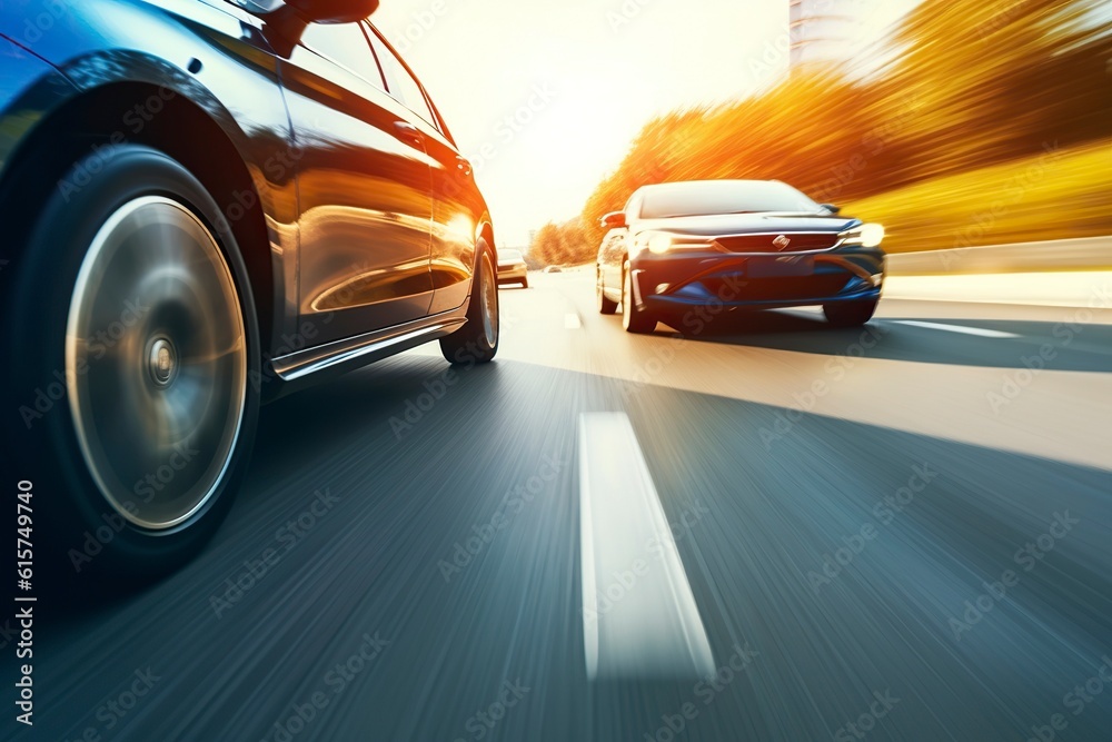 Modern autonomous and intelligent cars recognize road signs and ...