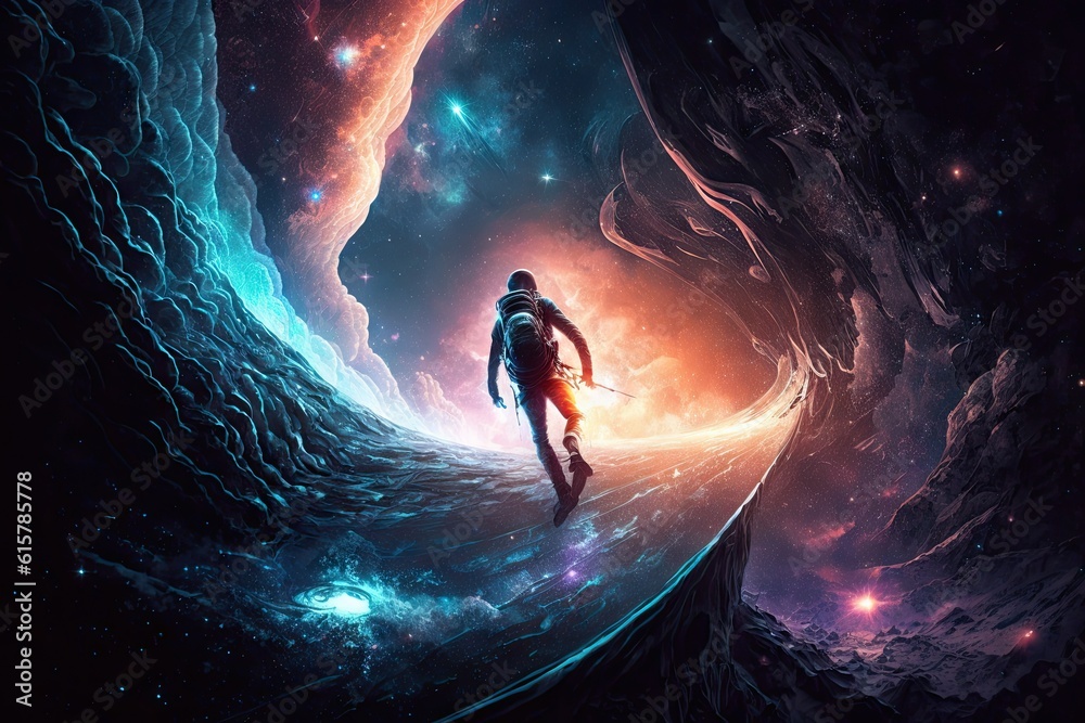 key visual cinematic pose sensory overload surfing. Glorious Generative ...