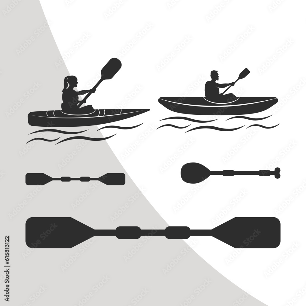 Kayak Svg, Kayak Boat Svg, Canoe Svg, Water Sports Svg, Kayak Svg Girl ...