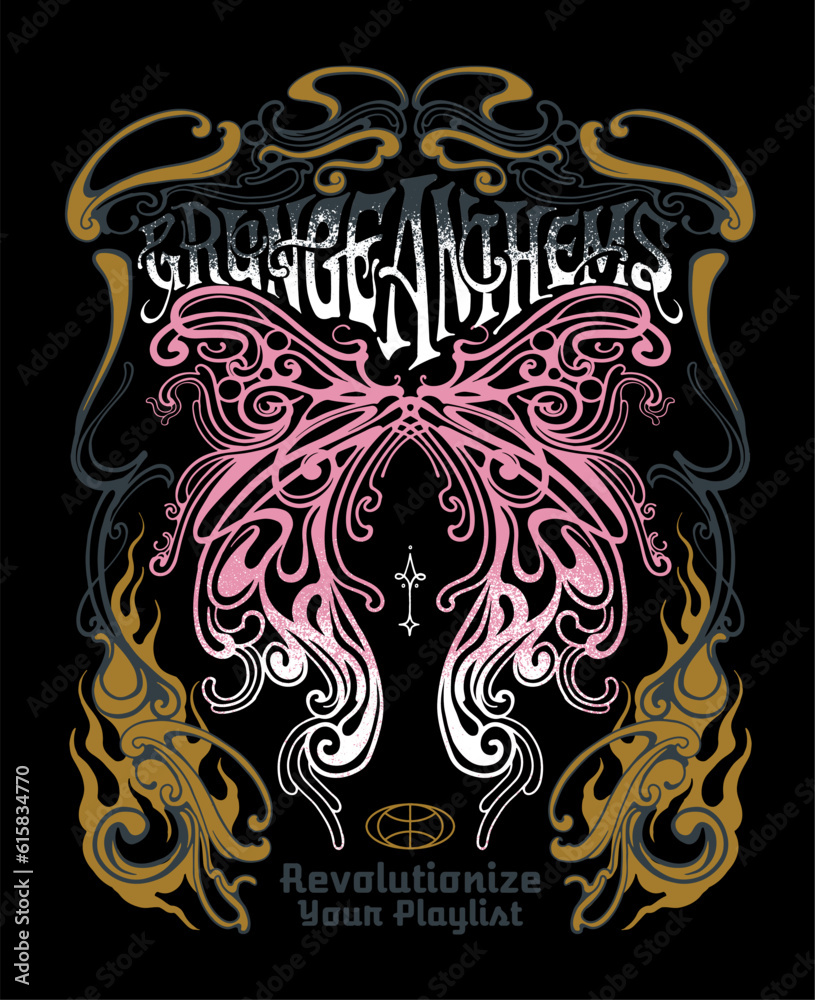 Vetor de a soft rock look with a captivating t shirt print design ...