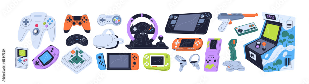 Game machine, joystick, videogame console, playing controller, gamepad ...