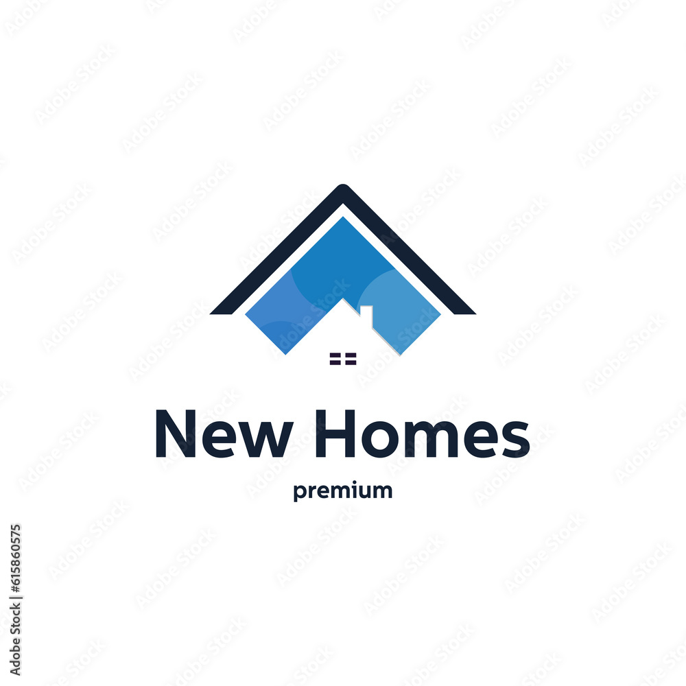 home logo icon housing, residential symbol | vector graphic ...