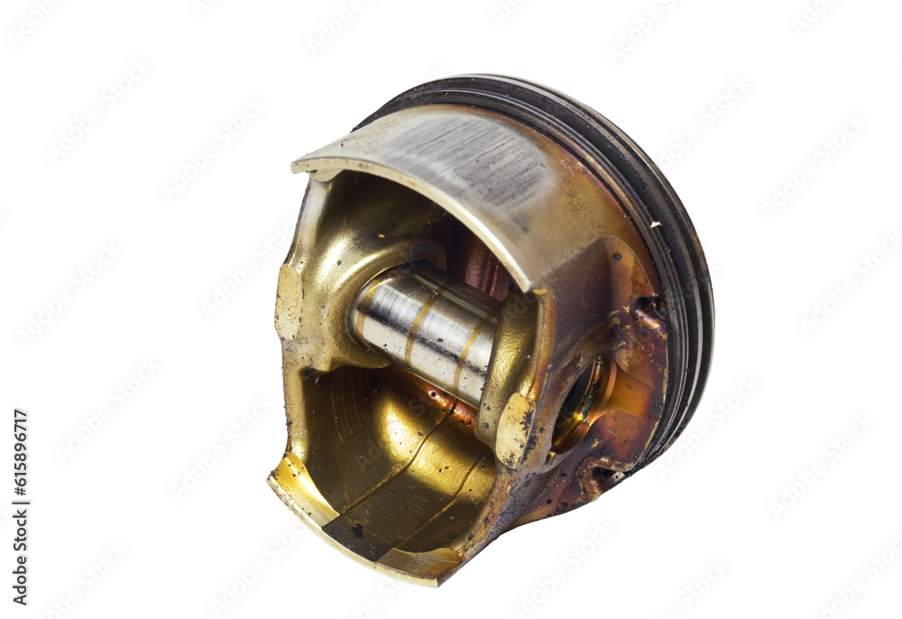 slipper piston bottom side. gudgeon pin mounted. Change part of ...