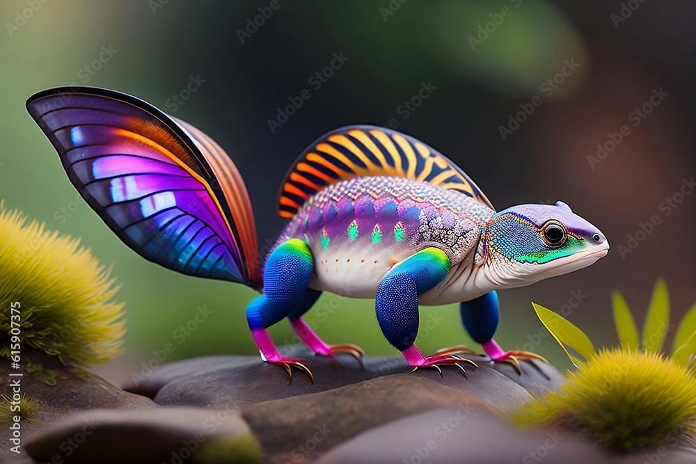 Ai generated an extraordinary and mysterious creature with a ...