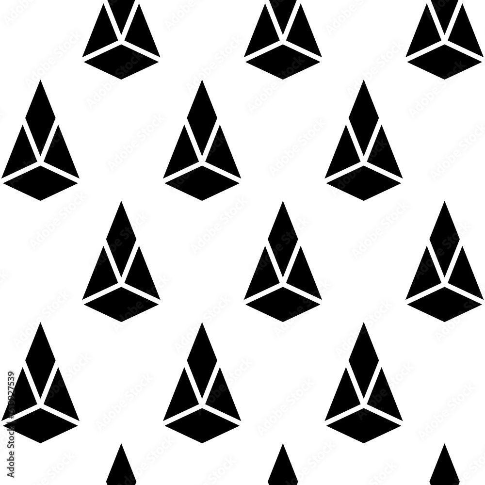 Seamless pattern with kites. Interlocking polygons tessellation ...