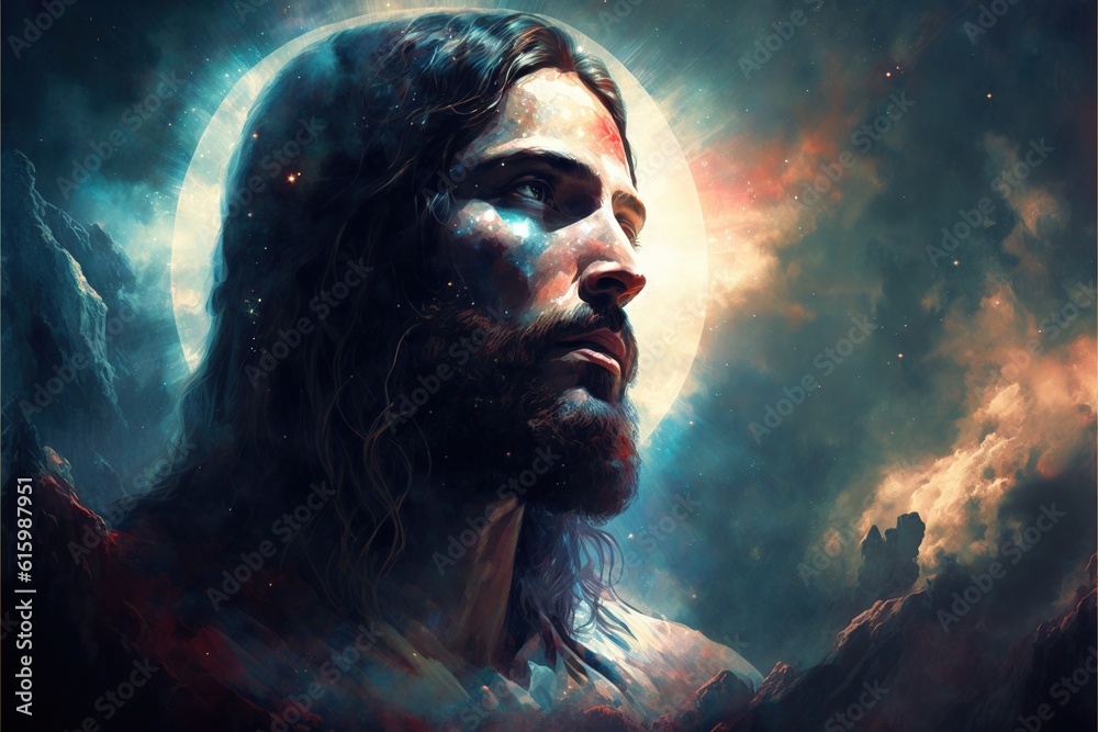 Portrait of Jesus Christ after his resurrection is a powerful image for ...