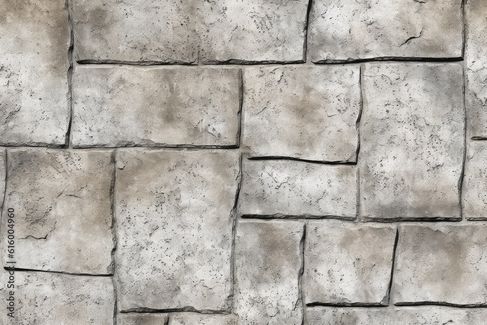 Stamped Concrete: Create a concrete texture background with imprinted ...