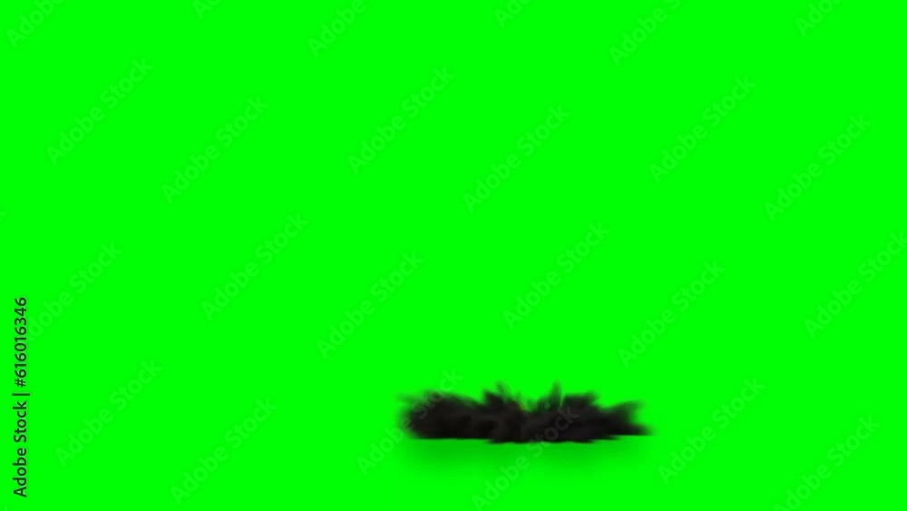 Movie Explosions with high depth quality green screen, chroma key, bomb ...