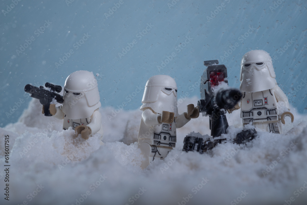 Depok, Indonesia - November 8, 2022: Lego toys photography recreating ...