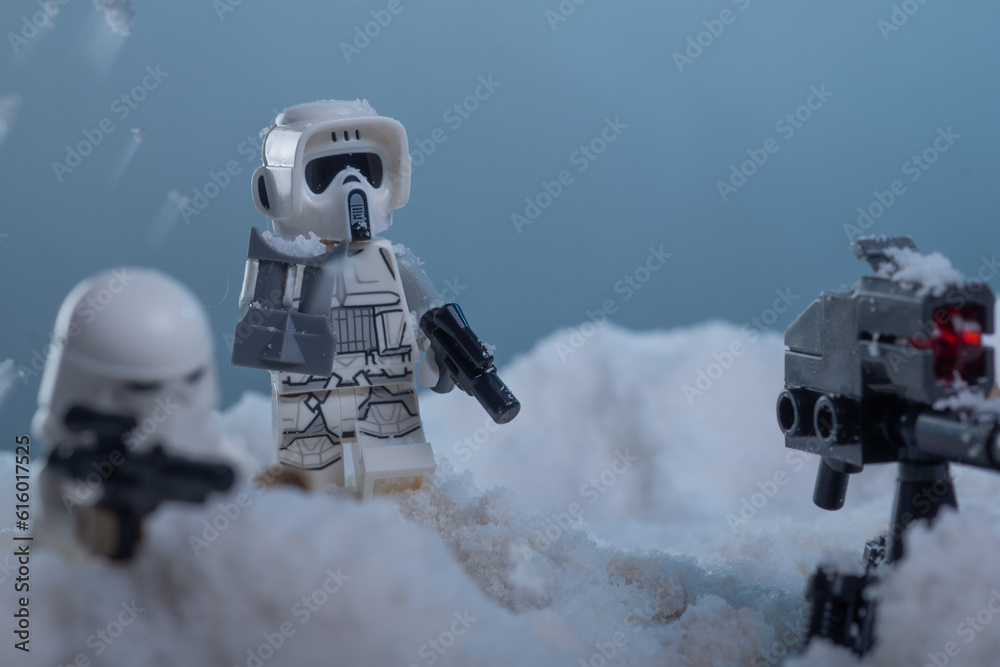 Depok, Indonesia - November 8, 2022: Lego toys photography recreating ...