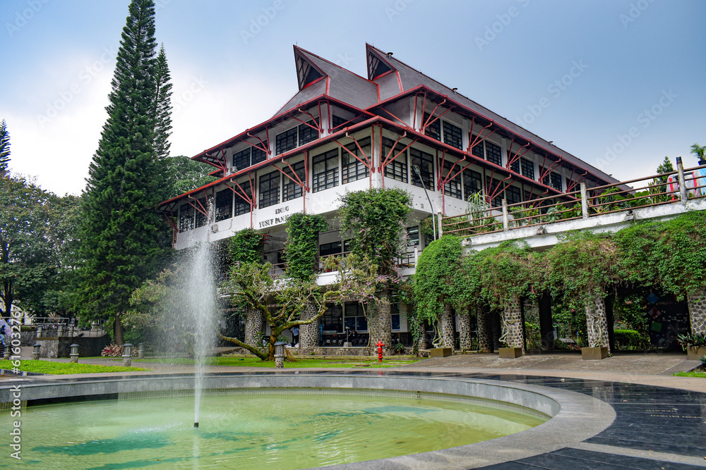 Iconic place in the Bandung Institute of Technology (ITB) campus, one ...