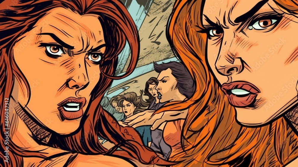 Bullying and cyberbullying concept . Fantasy concept , Illustration ...