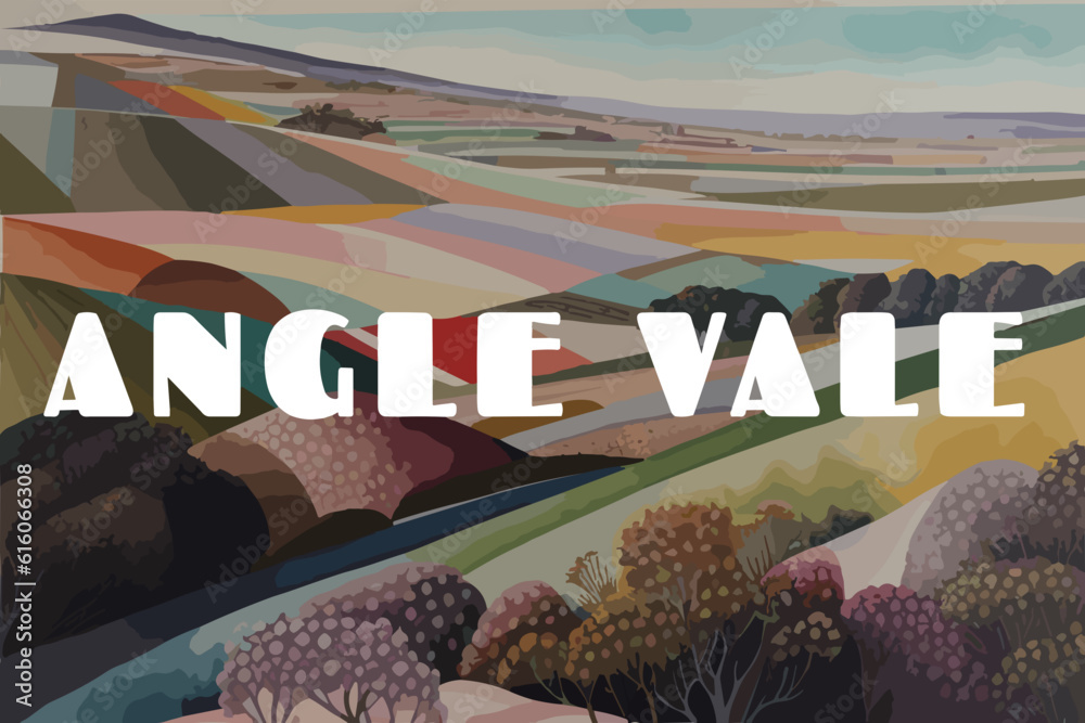 Angle Vale: Beautiful painting of an Australian scene with the name ...