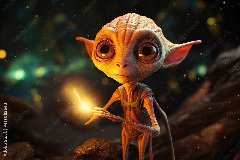 Unraveling the mysteries of extraterrestrial life, an alien Pinocchio ...