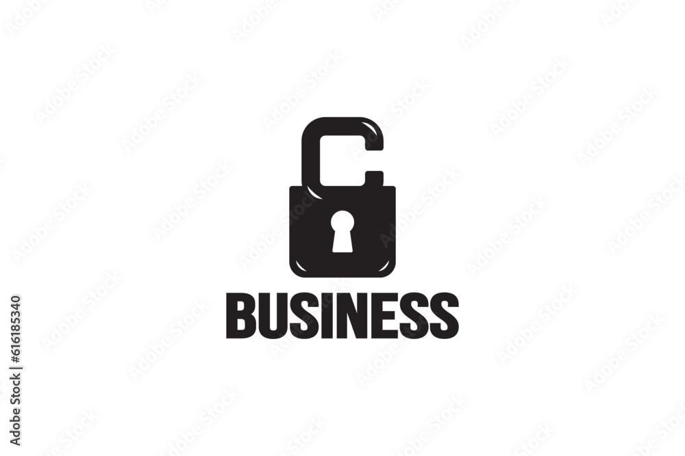 Creative logo design designated to a real estate or locksmith business ...