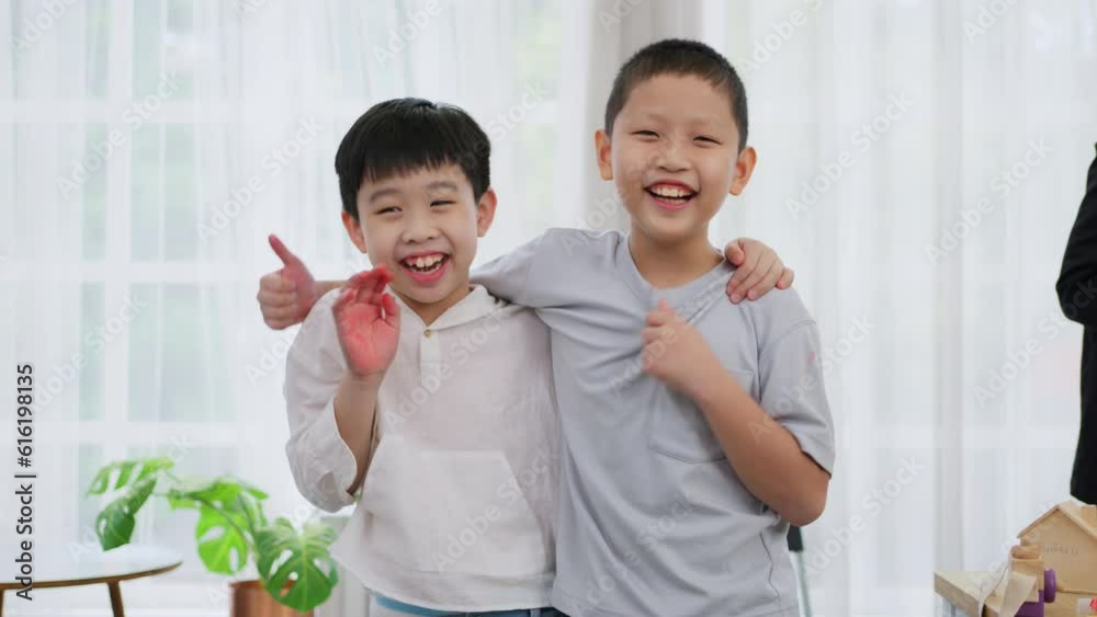 Immerse yourself in a classroom brimming with joy as kids engage in ...